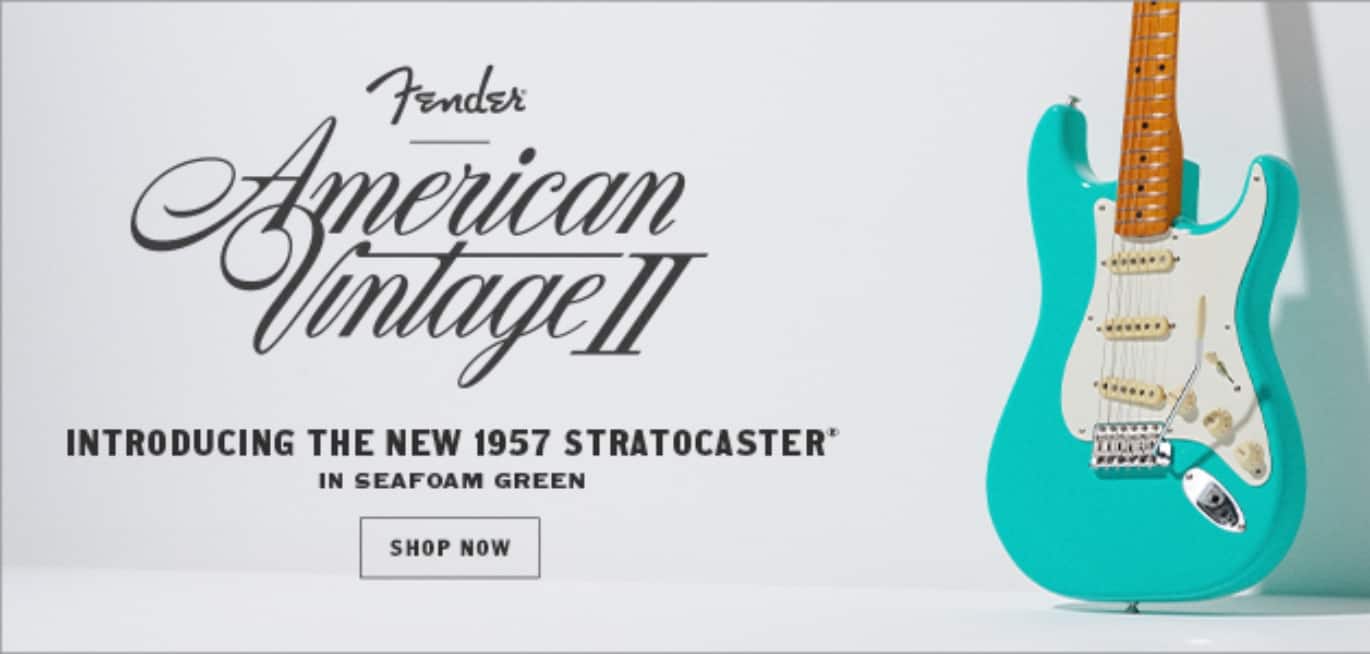 Fender American Vintage II Homepage Banner – The Arts Music Store